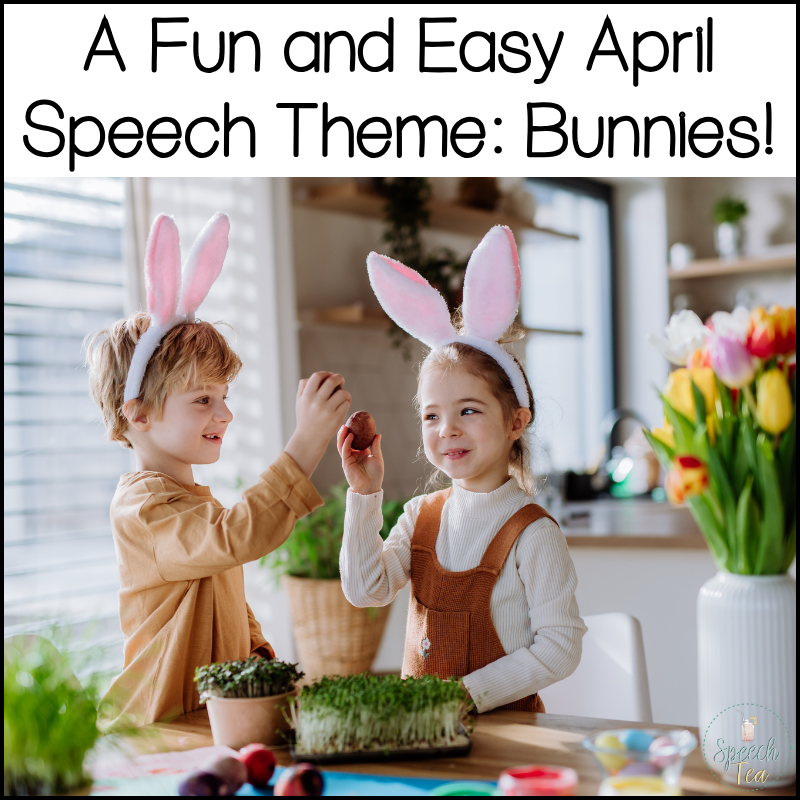 Spring into Speech Therapy Fun: Bunny-Themed Activities for April ...