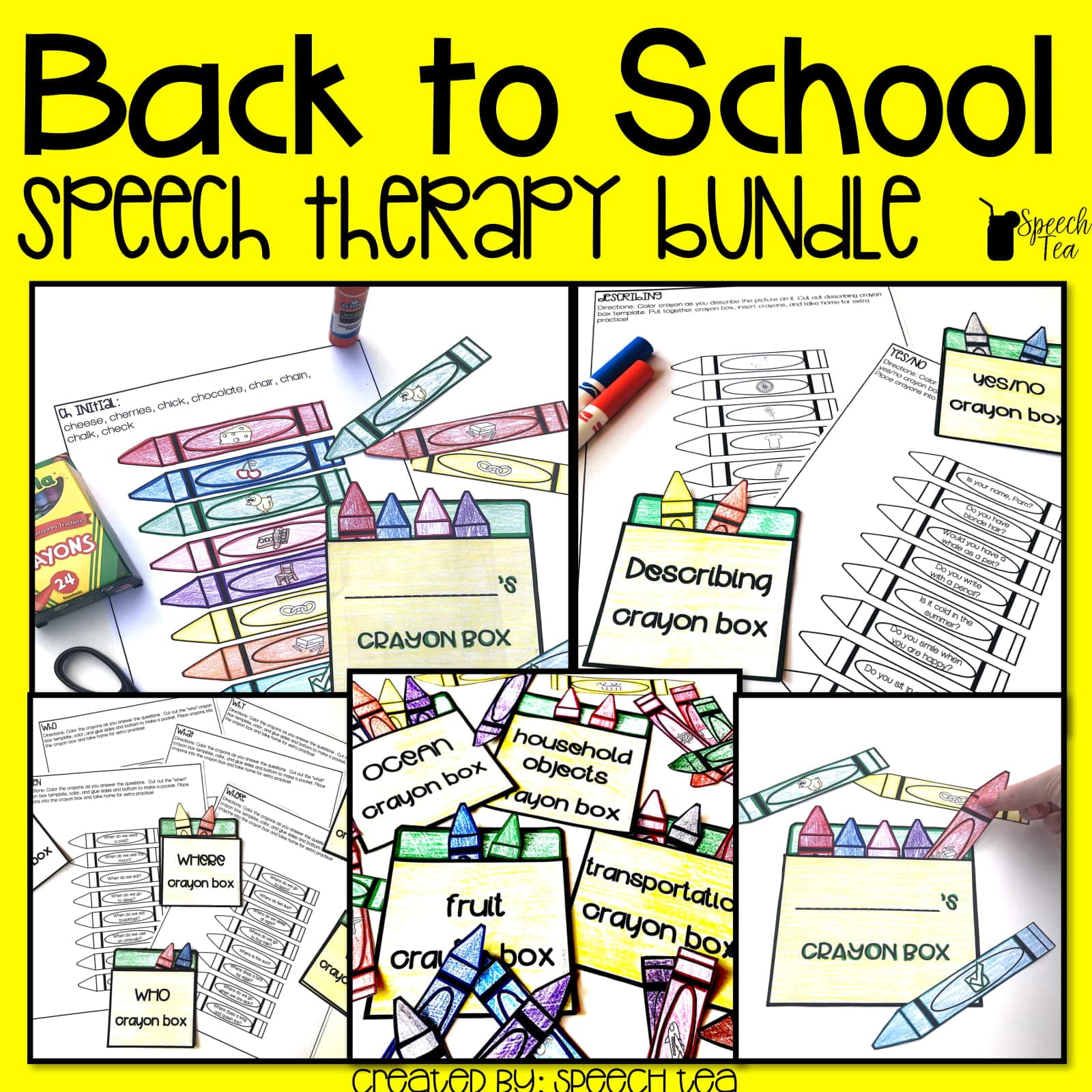 Back to School Stuffer Craft Bundle – SpeechTea