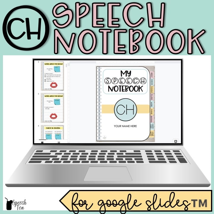 CH Articulation Digital Interactive Notebook – SpeechTea