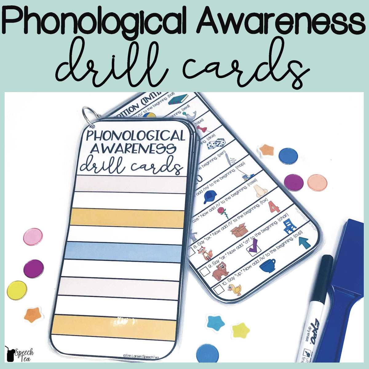 Phonological Awareness Drill Cards – SpeechTea