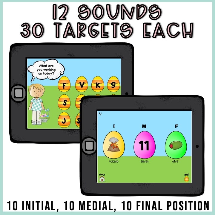No Print Easter Articulation – SpeechTea