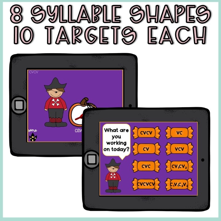 No Print Halloween Apraxia – SpeechTea