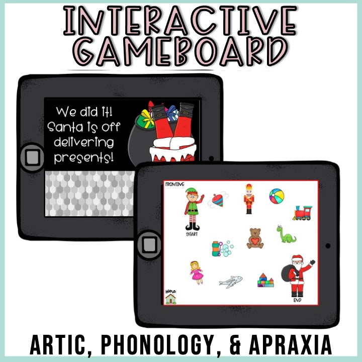 Christmas Speech Therapy NO PRINT Bundle – SpeechTea