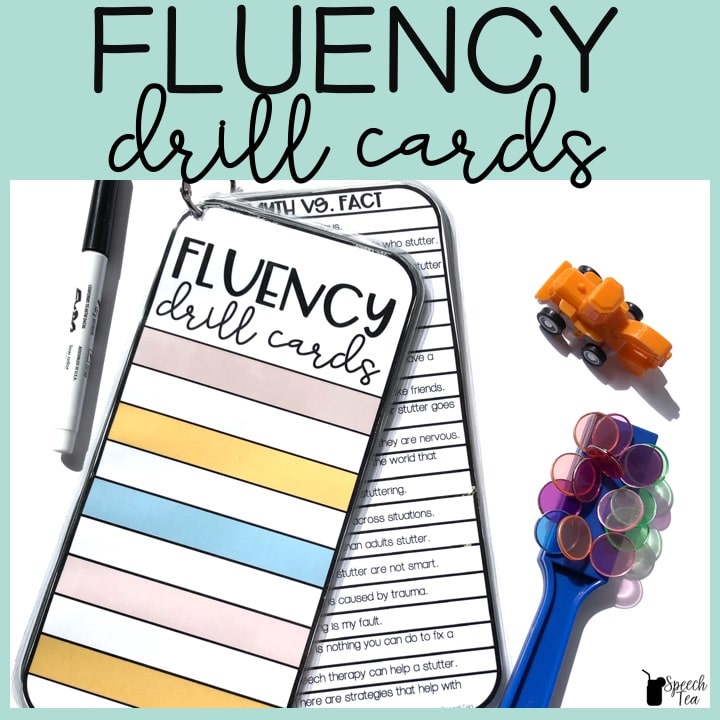 Fluency Drill Cards – SpeechTea