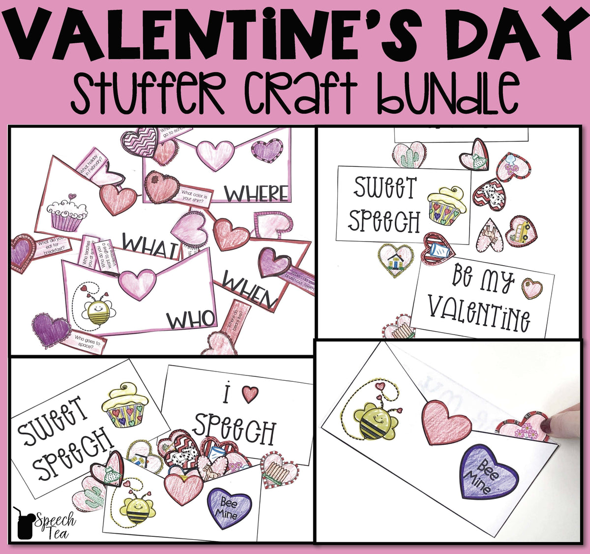 Valentine's Day Stuffer Craft Bundle – SpeechTea
