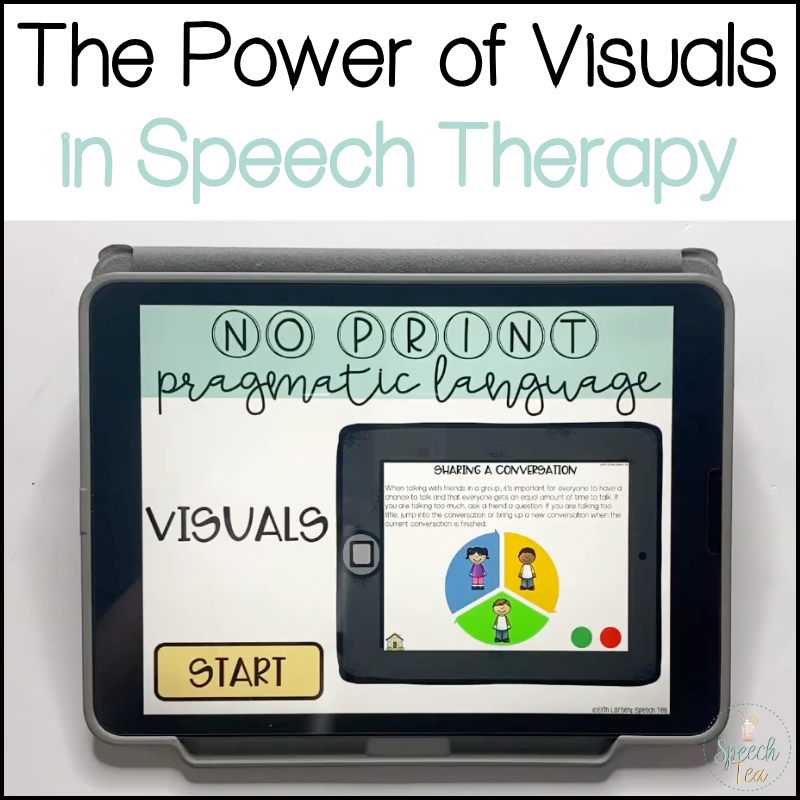 The Power of Visuals in Speech Therapy – SpeechTea
