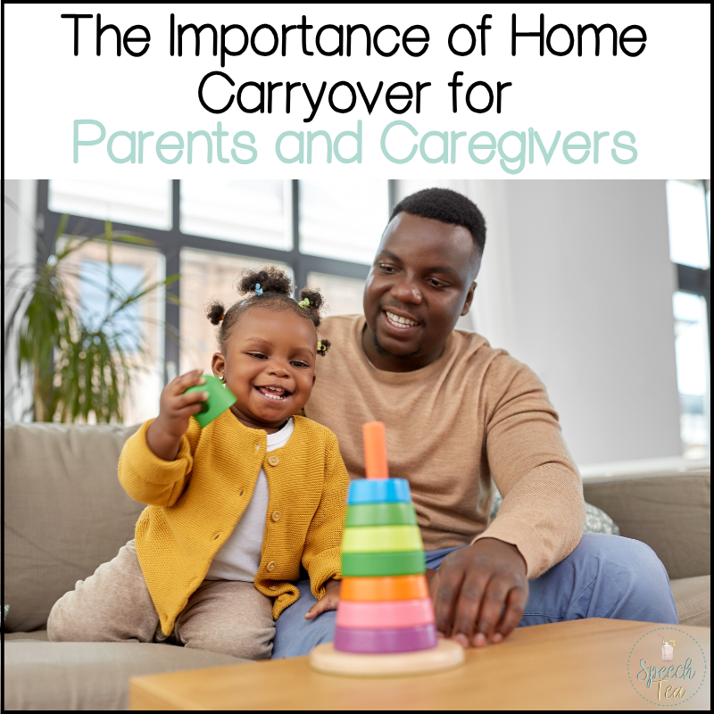 Home Carryover Handouts That Support Speech Therapy Progress – SpeechTea