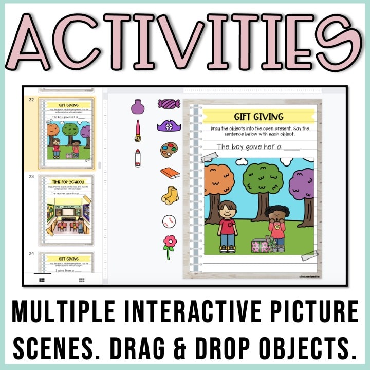 Pronouns Digital Interactive Notebook – SpeechTea