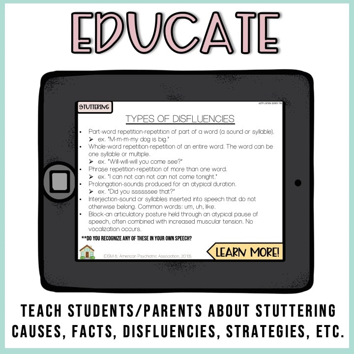 No Print Fluency (Stuttering) – SpeechTea