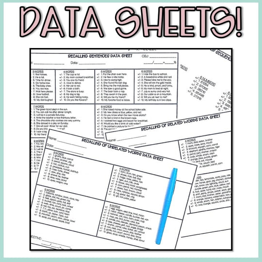 Auditory Memory Strips for Auditory Processing – SpeechTea