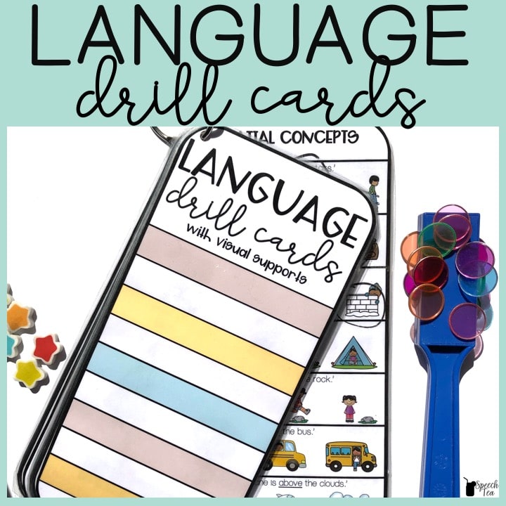 Language Drill Cards – SpeechTea