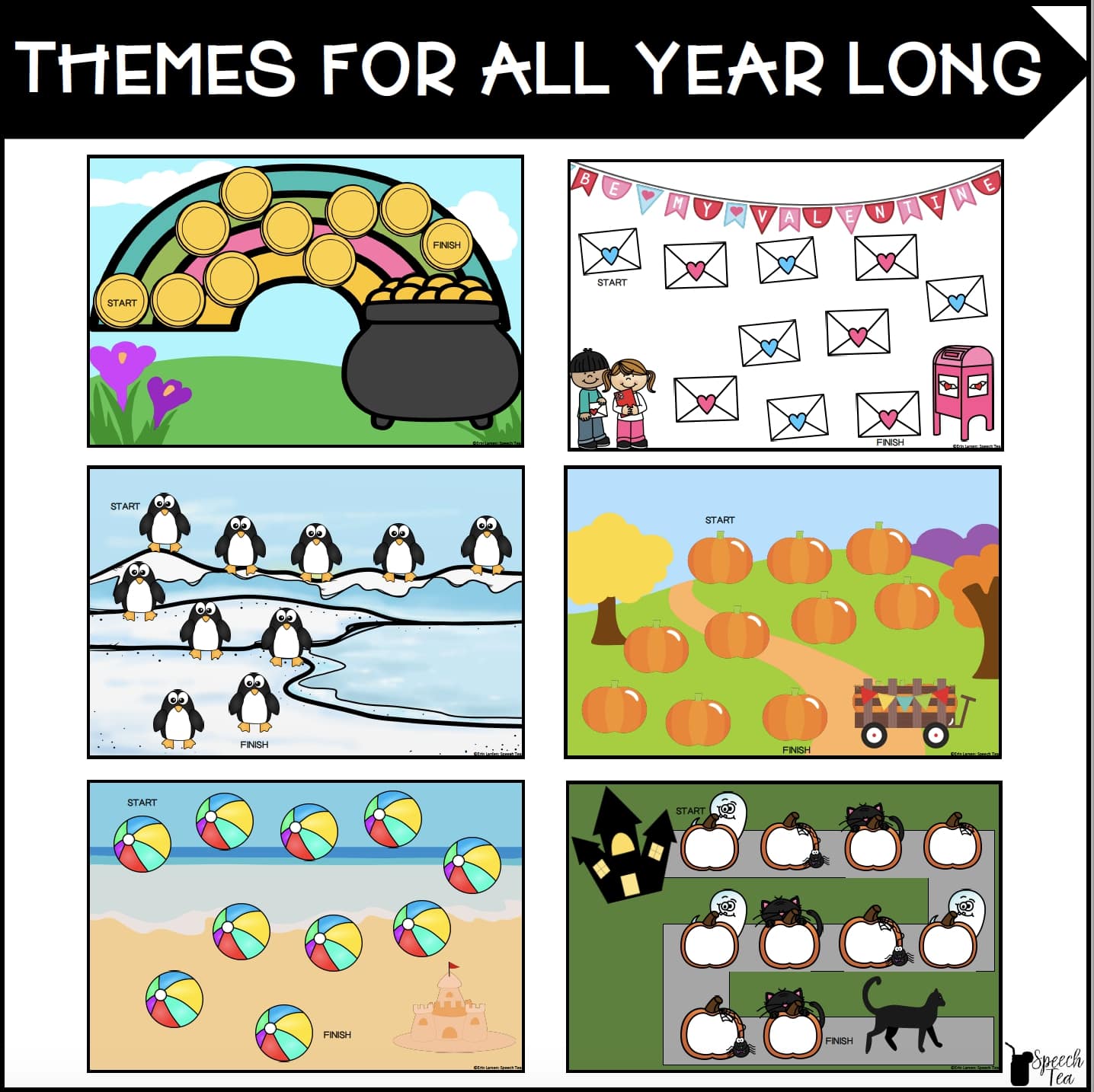 Open Ended Game Boards – SpeechTea